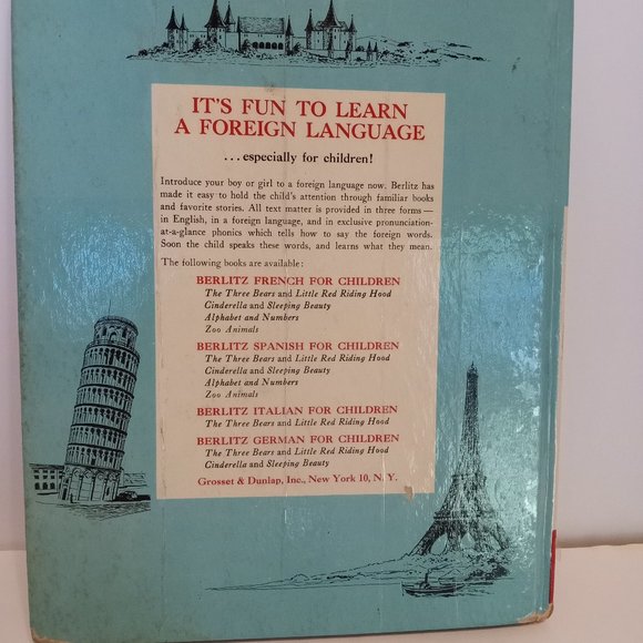 Berlitz | Toys | Two Vintage French Books For Children Totor Et Tristan ...
